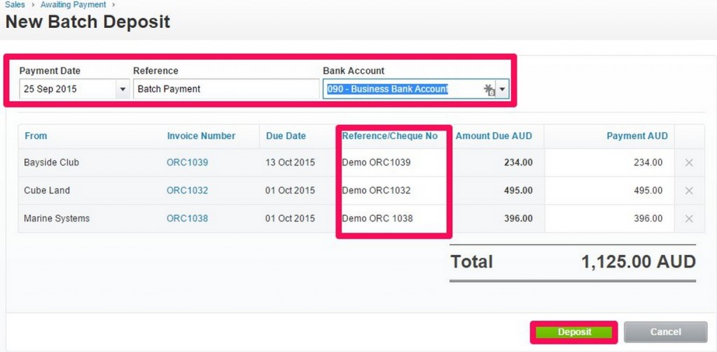 Saving time with batch deposits and payments - Jet Convert - Conversions